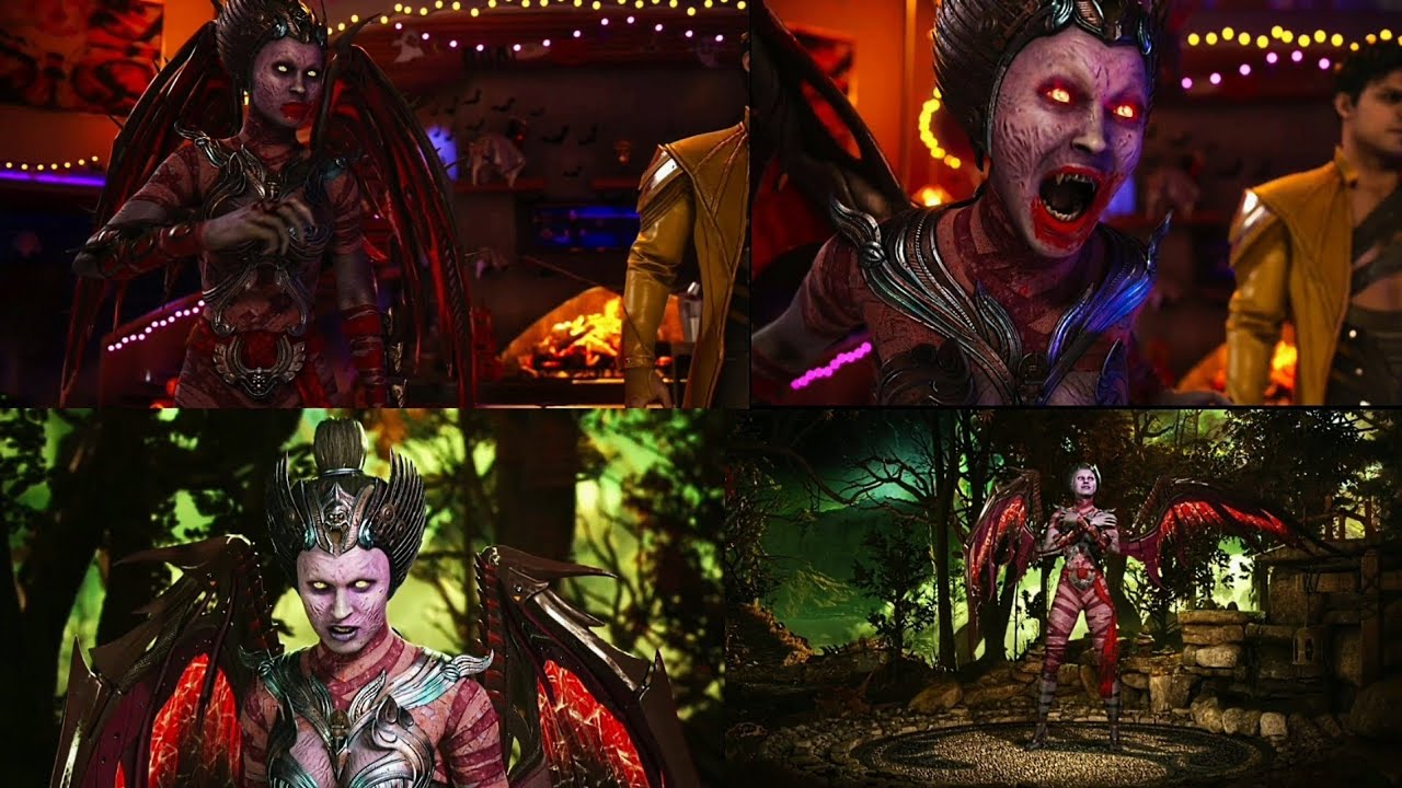 Kalima Nitara Skin Showcase - Mortal Kombat 1 Khaos Reigns - YouTube