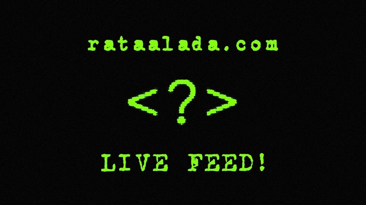 rataalada.com LIVE FEED! (Riddler's Riddle) - YouTube