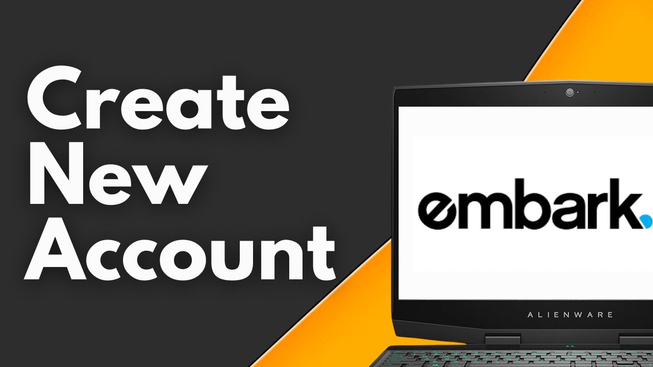 How to Create New Embark Account - YouTube