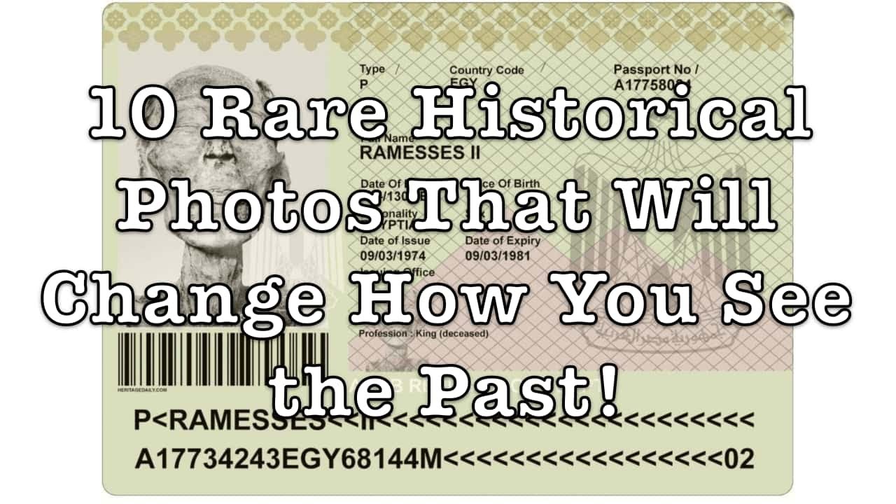 Discover Rare Historical Photos: Unveil 10 Hidden Stories That Shaped ...