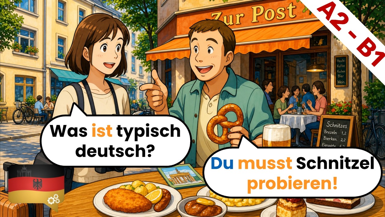 10 Short German Travel Conversations for Beginners | A1–A2 Dialogues ...
