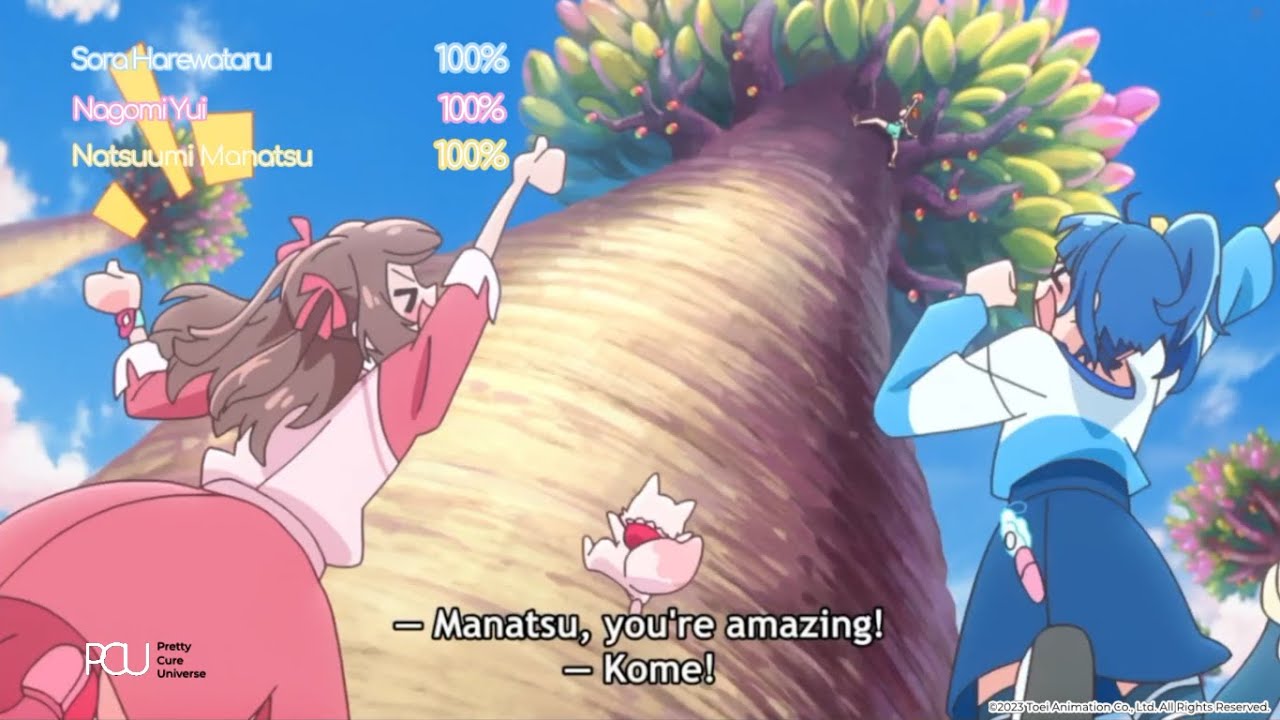 A funny scene from Pretty Cure All Stars F (2023) with POHV2 - YouTube