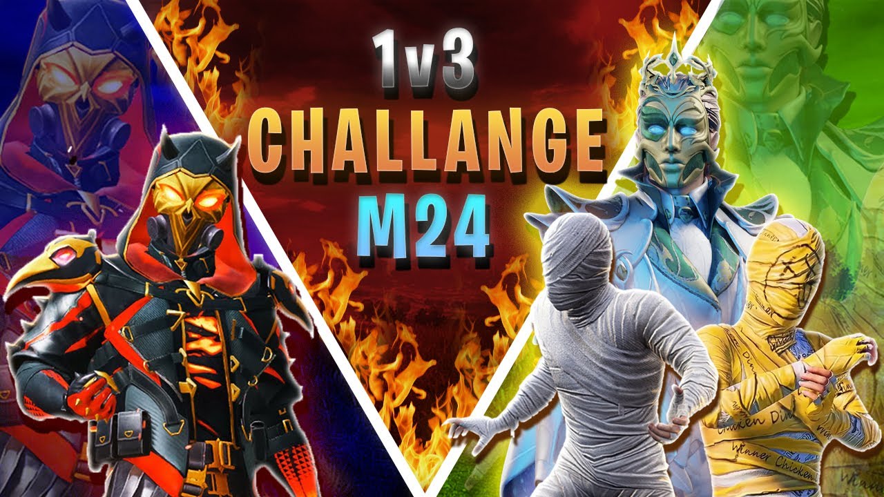 1 VS 3 M24 ultimate challenge - YouTube