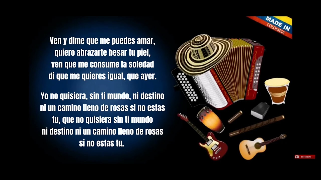 Ven y Dime - los inquietos del vallenato - (video letra) - YouTube