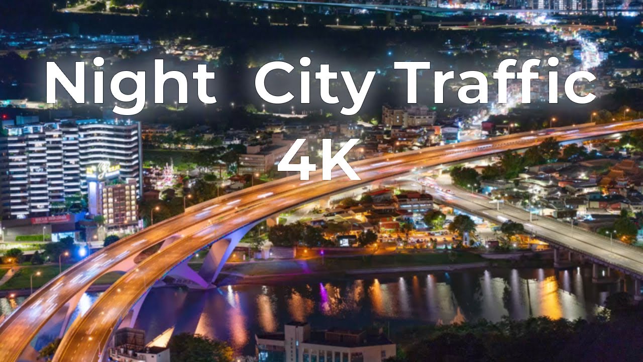 Night City Traffic Time Lapse | 4k Free Stock Footage - YouTube