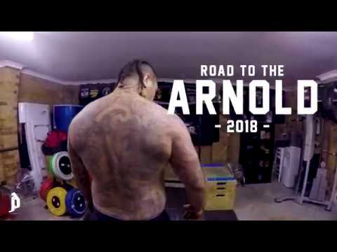 Road to the Arnold 2018 Australia- Rongo Keene - YouTube