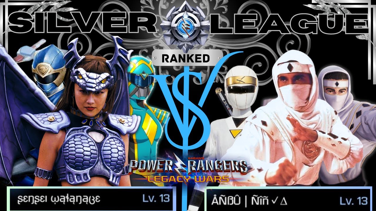 Power Rangers Legacy Wars | Ranked Silver league Battle | Vypra Vs ...