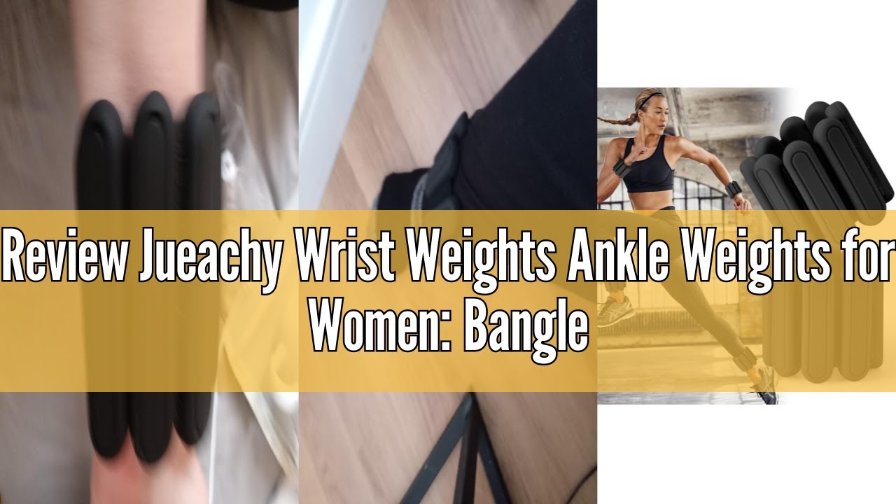 Review Jueachy Wrist Weights Ankle Weights for Women: Bangle Set of 2 ...