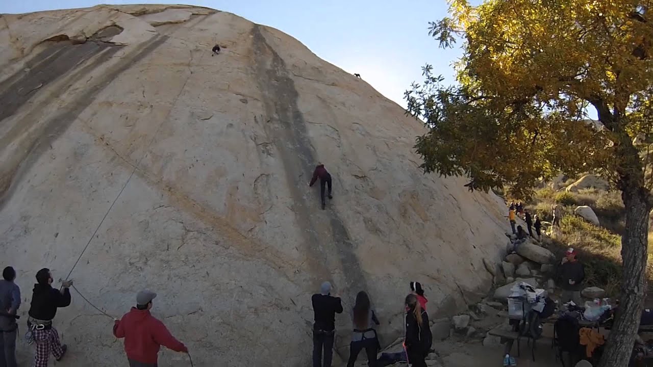 CSU Fullerton Knes 242 Rock Climbing Day - YouTube