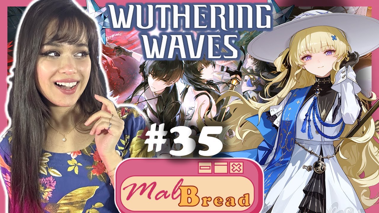 SHE BONKS PEOPLE ON THE HEAD! 🍞 MalBread VOD #wutheringwaves #Wuwa # ...