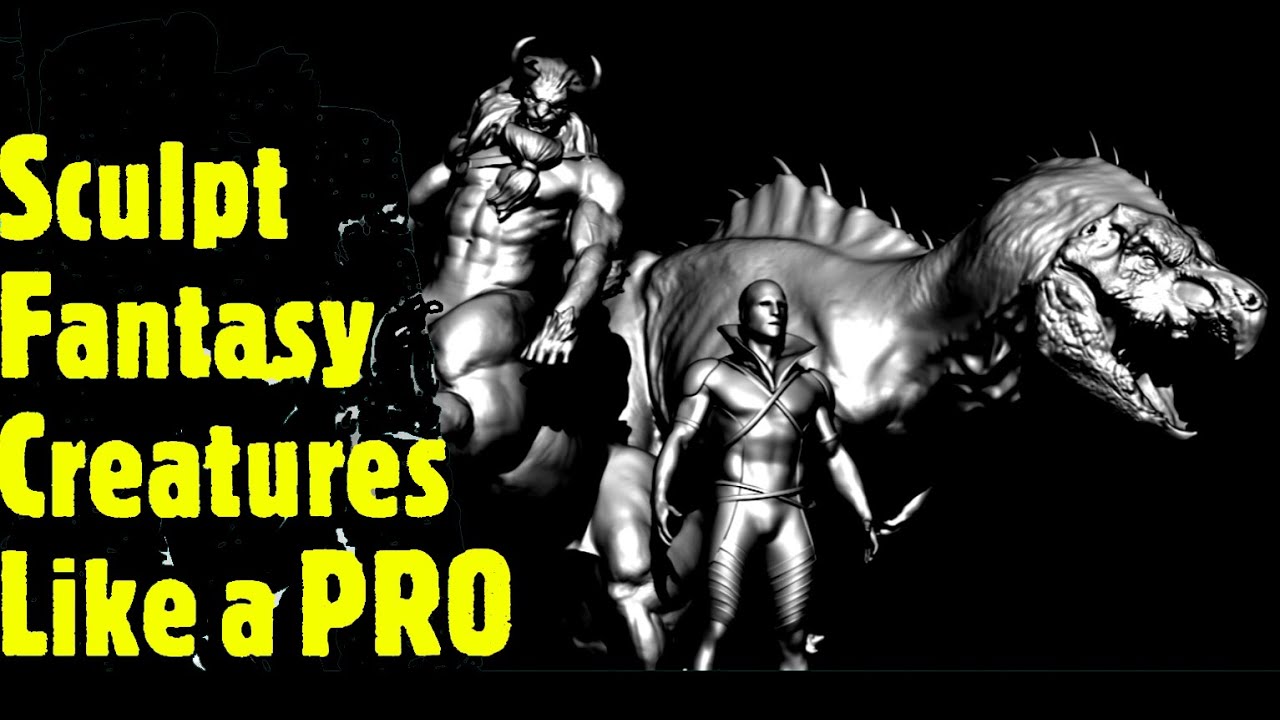 how to make fantasy creature - YouTube