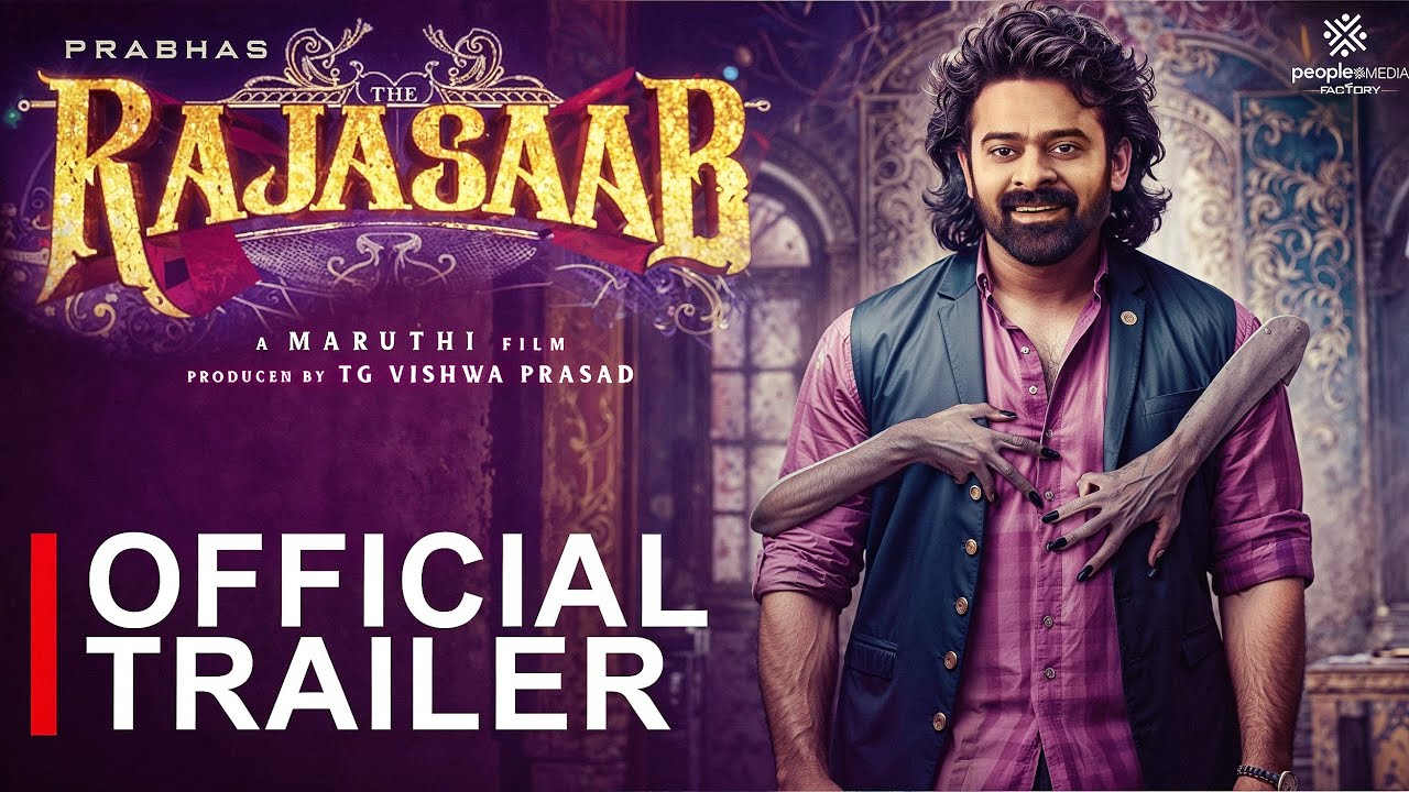 The RajaSaab | Official Trailer (HINDI) | Prabhas | Sanjay Dutt ...