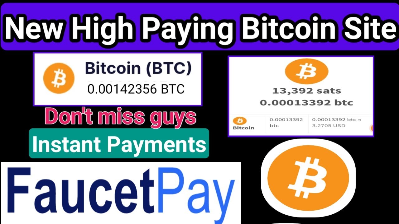 High Paying Bitcoin Faucet Site || 13000 BTC Sat Live Payment Proof ...