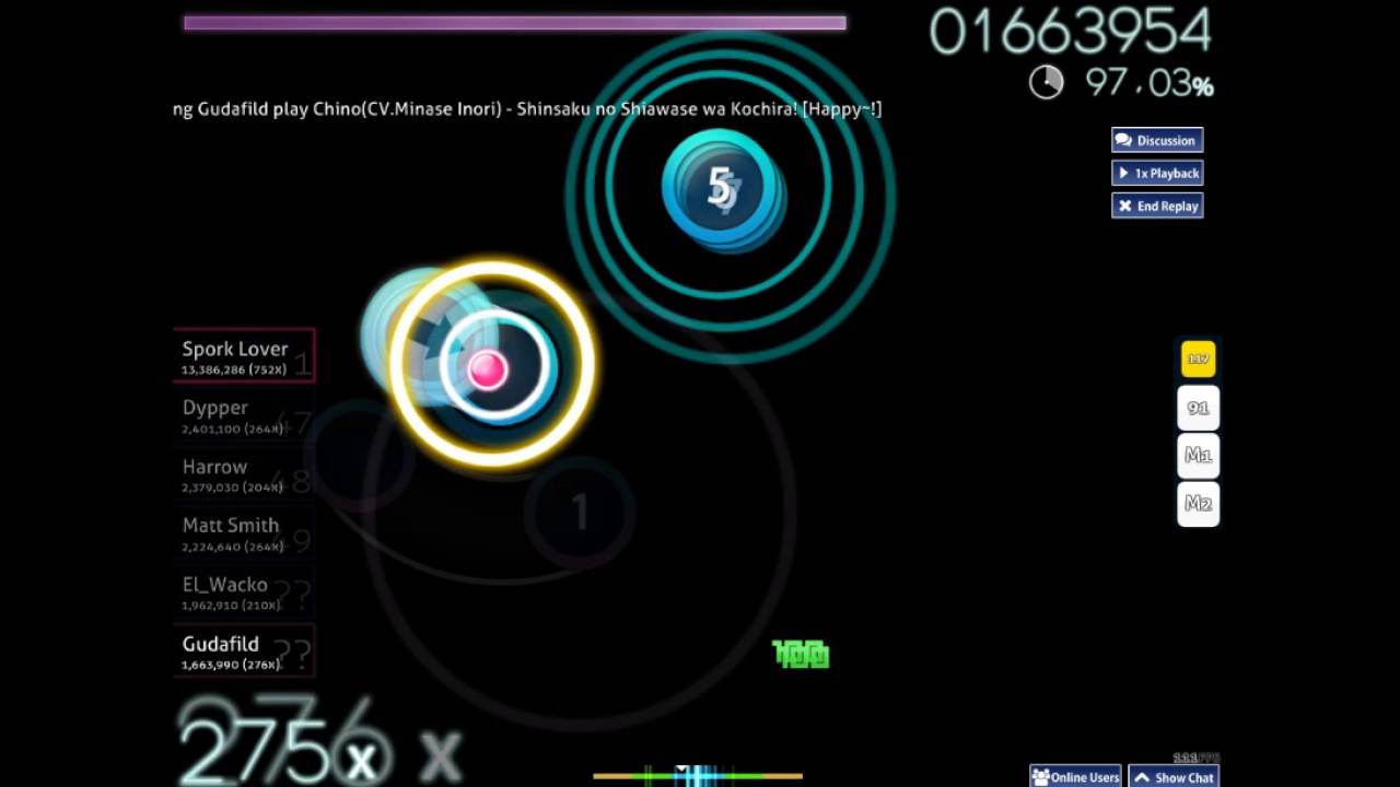 osu! Dan Dan :3 Usagi version - YouTube