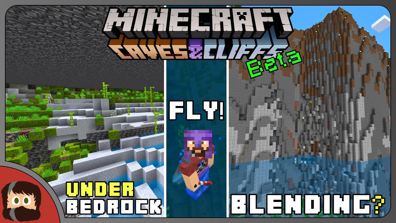 ELYTRA IN WATER + Old World CONVERSION | Minecraft Bedrock Beta 1.17.40 ...