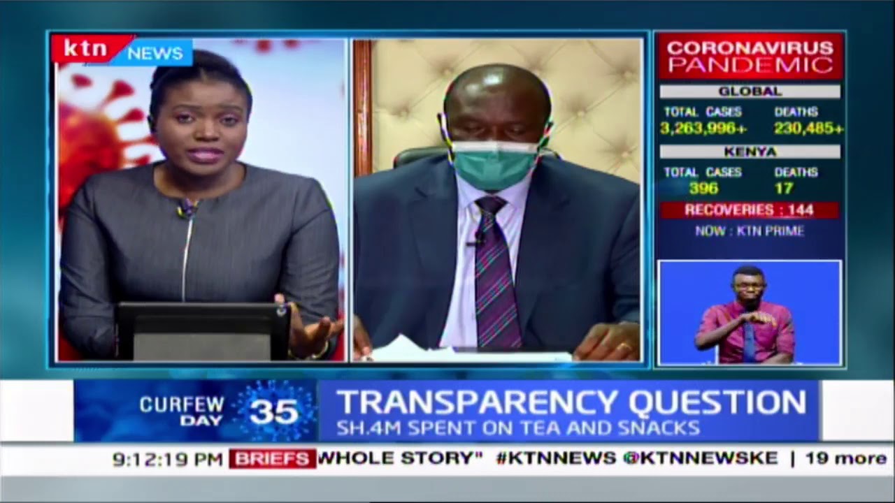 Acting Director General for the Ministry of Health, DR. Patrick Amoth ...