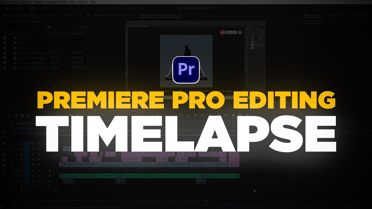 Watch This! Fast-Paced Premiere Pro Editing Timelapse | Hemanth Graphix - YouTube