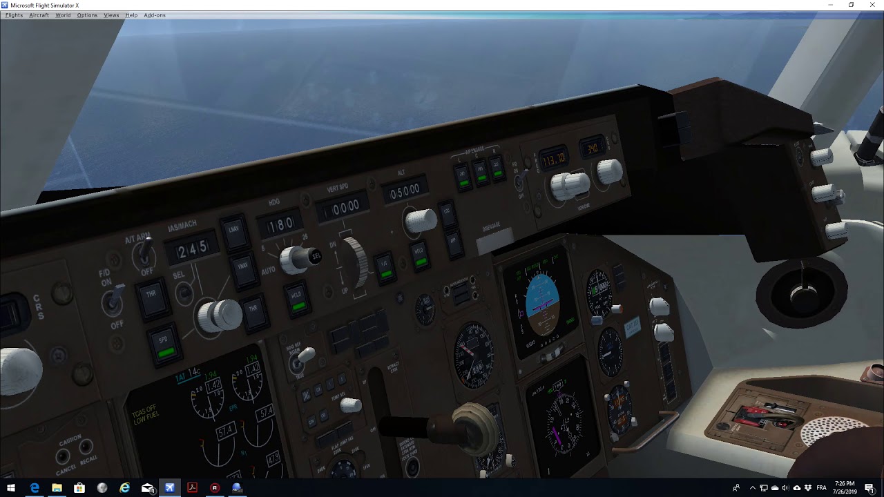 FSiPanel 2017 FSX Basic Mode Aircraft - YouTube