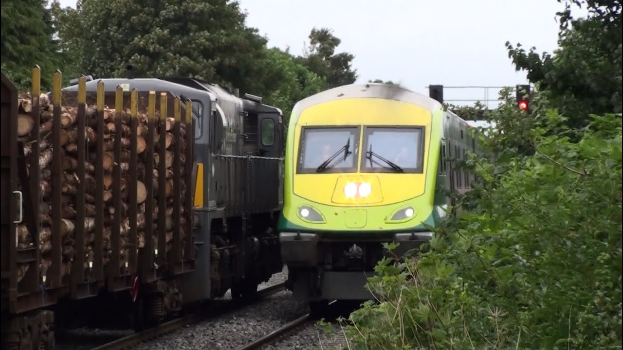 Irish Rail Freight, Passenger and Permanent Way Movements at Kildare 27 ...
