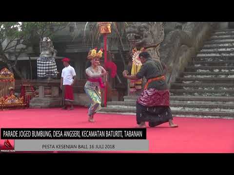 Parade Joged Bumbung Desa Angseri Kecamatan Baturiti Tabanan(PKB 2018)