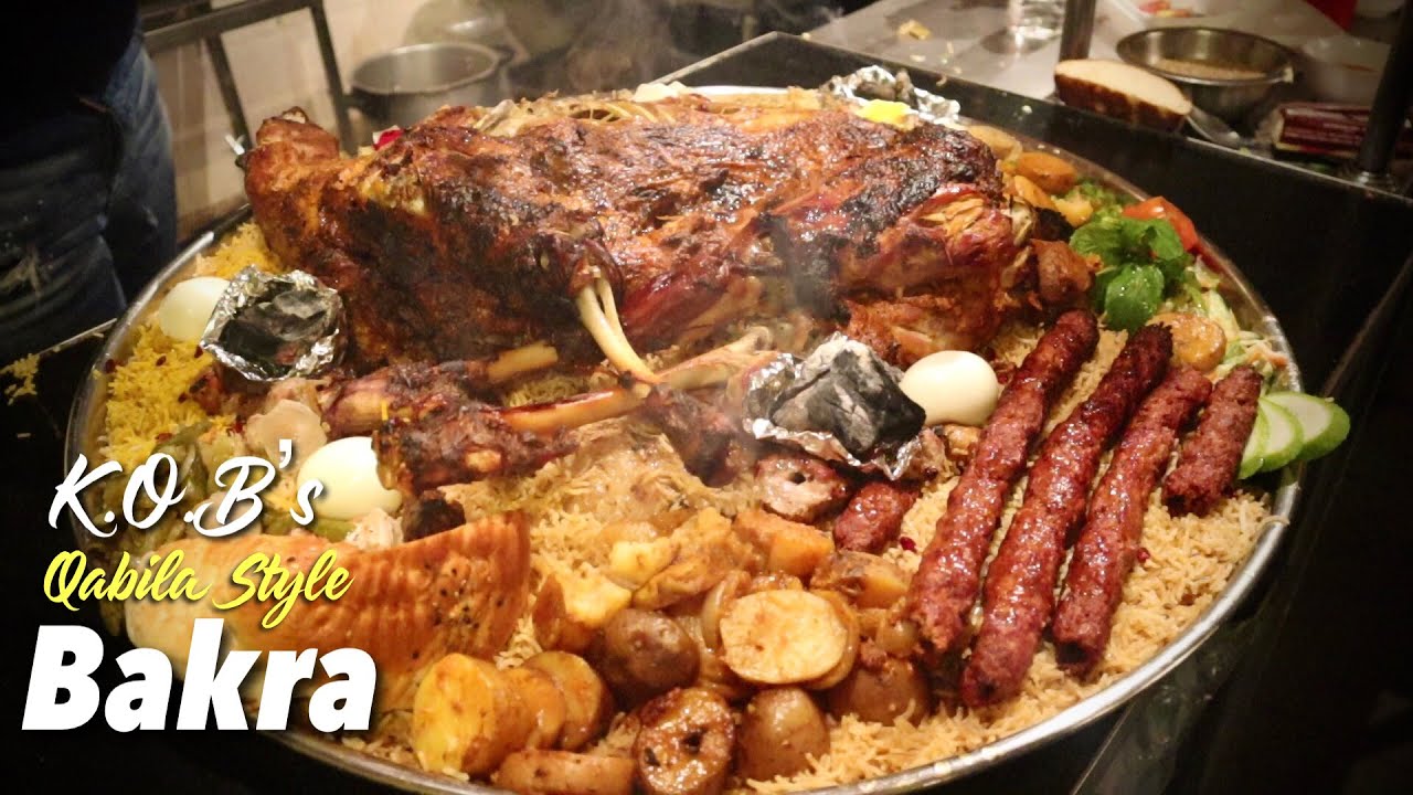 Chef Inam's Kingdom of Barbecue | Special Bakra and Barbecue platter ...