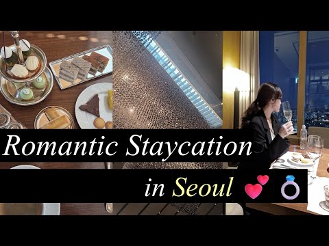 How Korean Newlyweds Celebrate Their Anniversary 🎉 | Romantic Hotel Staycation Vlog