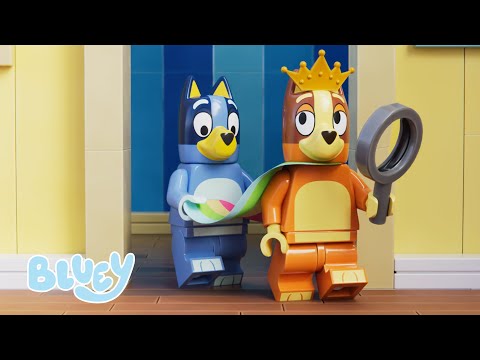 Let's Play Queens 👑 | LEGO Bluey Shorts: BRAND NEW Moments 💙 | Bluey