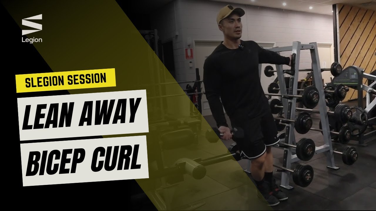 Lean Away bicep Curl - YouTube