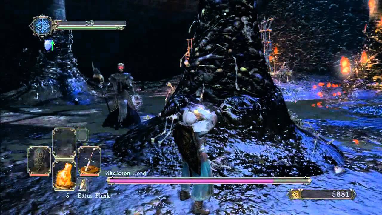 HD: Dark Souls 2 [Part 7] Skeleton Lord Boss (Network Test) November ...