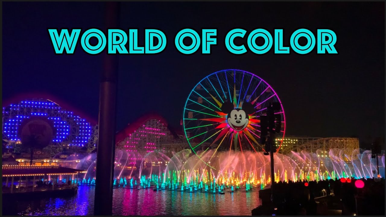 World Of Color One - YouTube