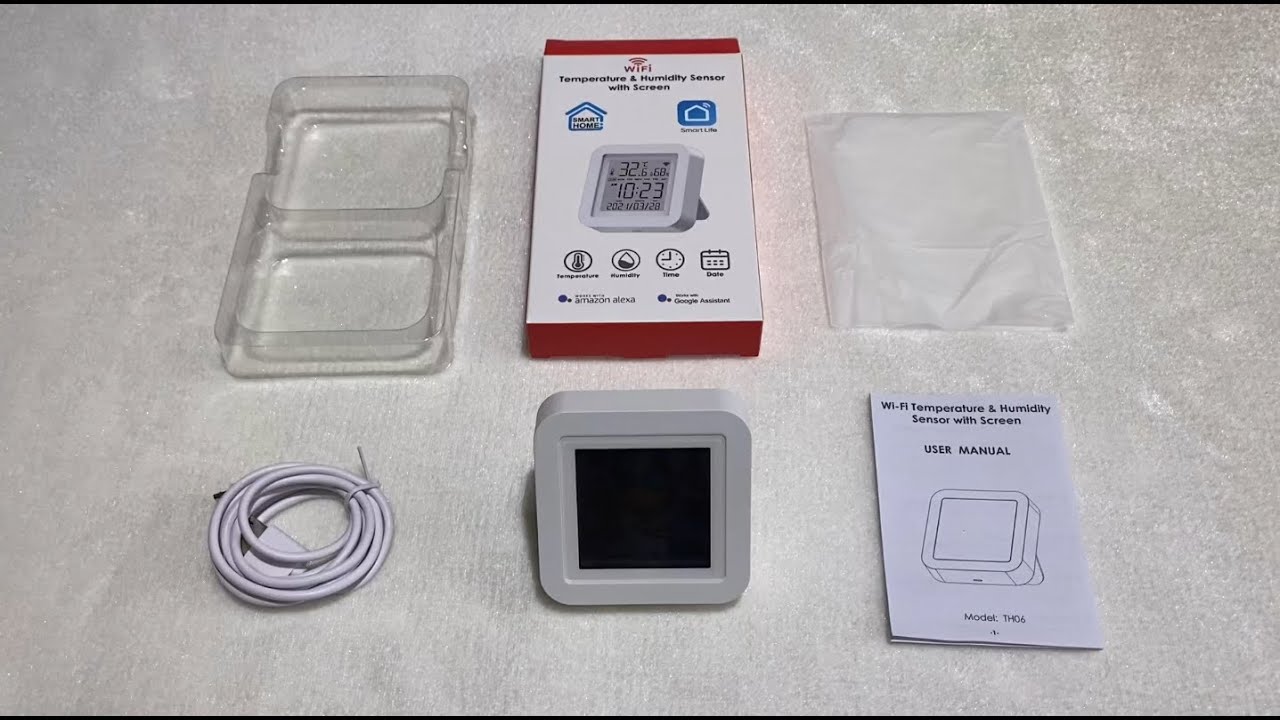 Temperature & Humidity Sensor (TH06) - YouTube