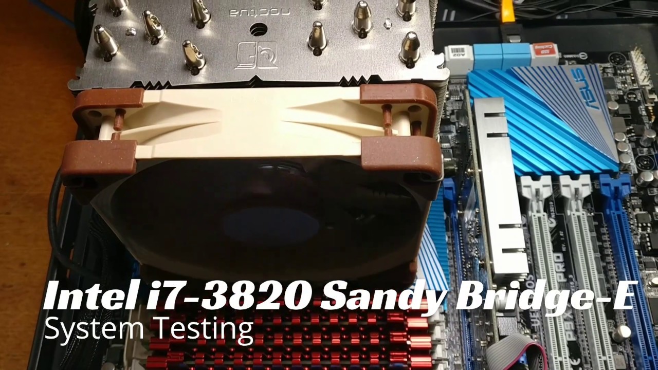 Intel i7-3820 Sandy Bridge-E Quad-Core system testing for eBay listing ...