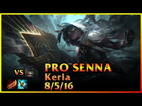 PRO Senna T1 [Keria/역천괴] | KDA 8/5/16 KR - YouTube