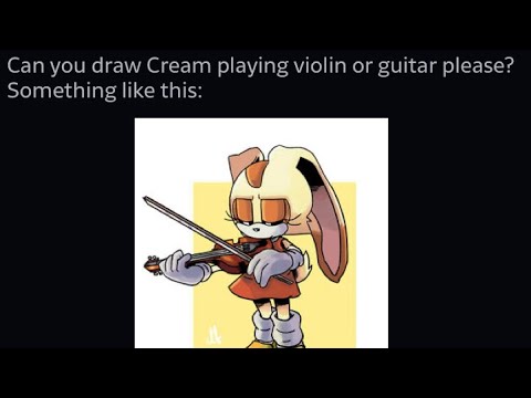 Cream playing the violin (DeviantArt request) - YouTube