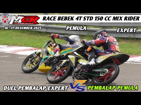 RACE Bebek 4T Std 150 cc MIX RIDER ️Final MCR GBT Surabaya 2023 - YouTube