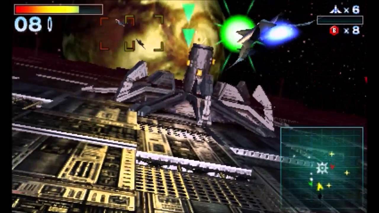 Star Fox 64 3D Boss 13 - Star Wolf - YouTube