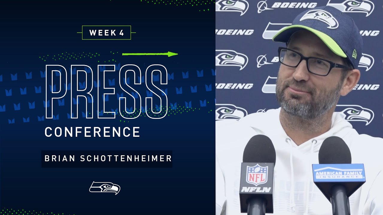 Offensive Coordinator Brian Schottenheimer Week 4 Press Conference ...
