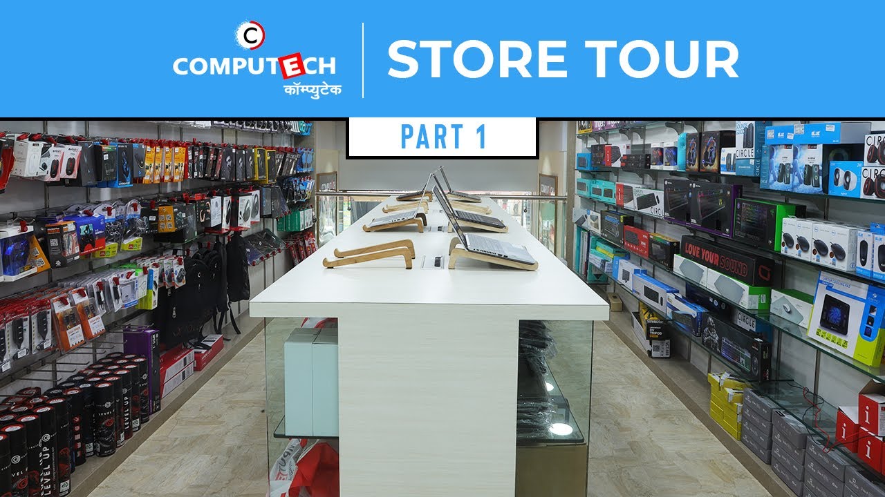 COMPUTECH THANE STORE TOUR - PART 1 #computech #computechthane #pcbuild #gamingchairs # ...