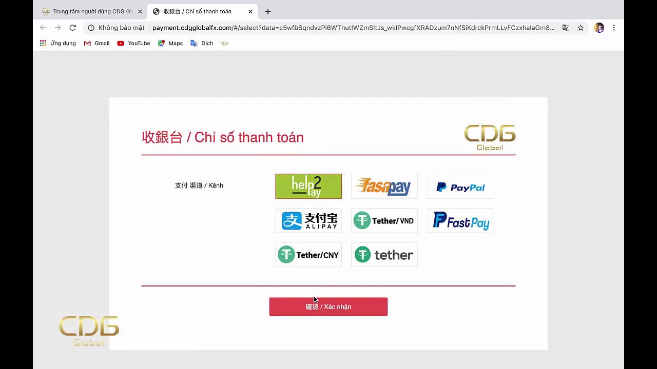 Hướng Dẫn Nạp Tiền internet Banking lên CDG Global (Không mất phí ...