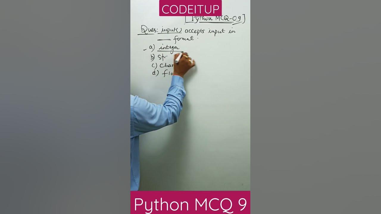 Shorts Python Mcq 09 Python Pythonmcq Pythonprogramming Pythontutorial Python3