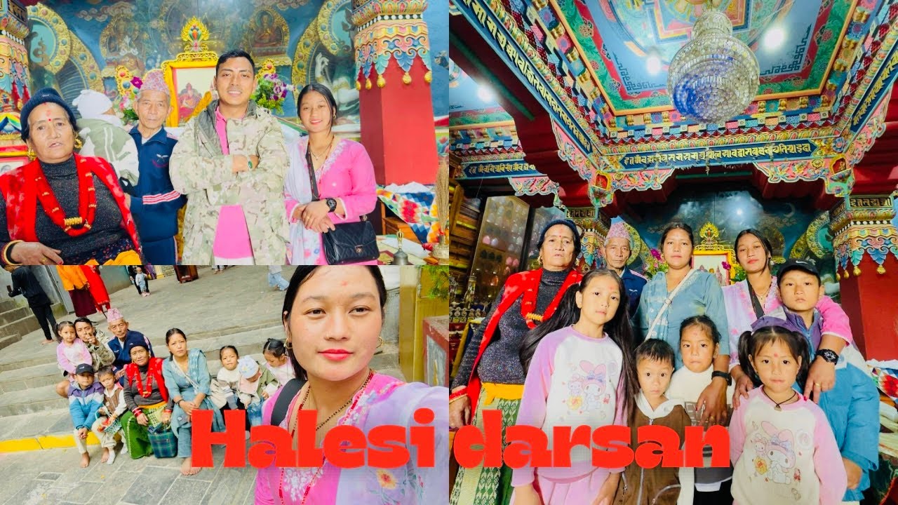 HALESHI MANDIR DARSAN GARIYO🙏SA PARIWR@Rupakeshargurung1021 - YouTube