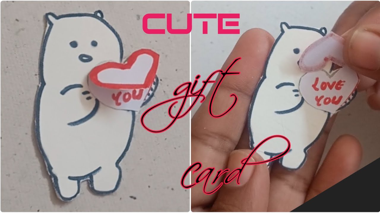Cute gift card ideas for loved ones ️ | gift card ideas | paper craft ...
