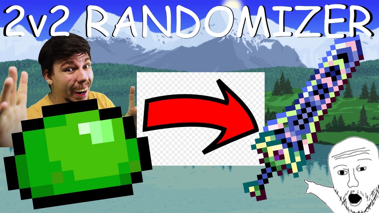TERRARIA 2V2 RANDOMIZER - YouTube