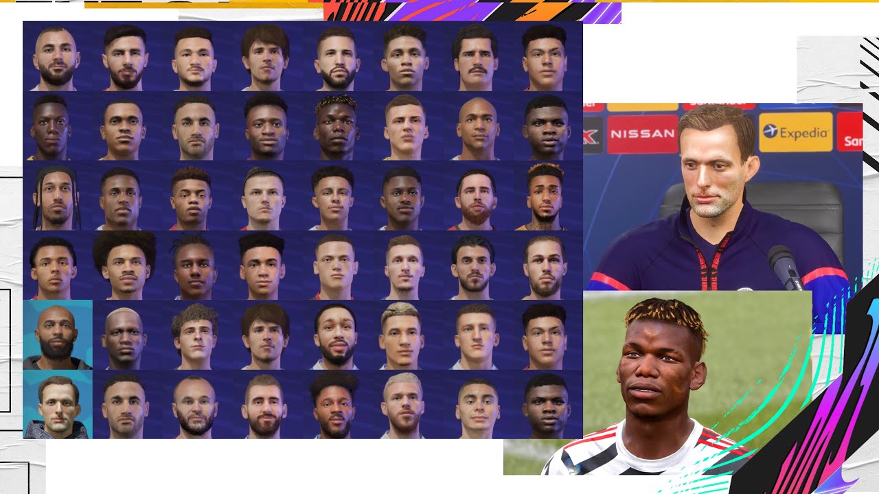 60 NEW FACES ADDED! TO FIFA 21!! 2380 FACES ADDED SO FAR!! +(GAMEPLAY ...