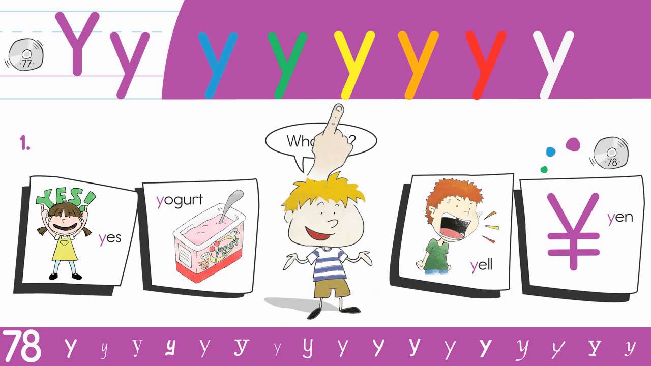 77. Yy Phoneme Chant - Think Read Write by ELF Learning - YouTube