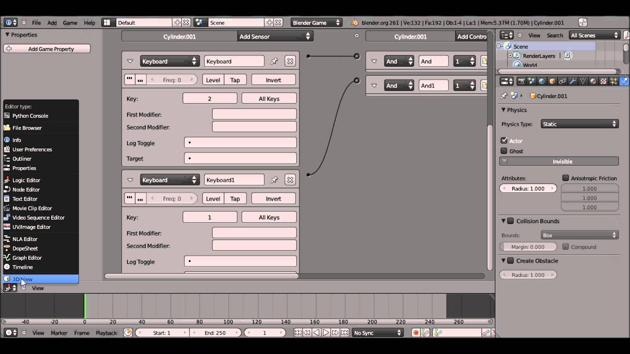 Simple weapon switch ~ Blender tutorial - YouTube