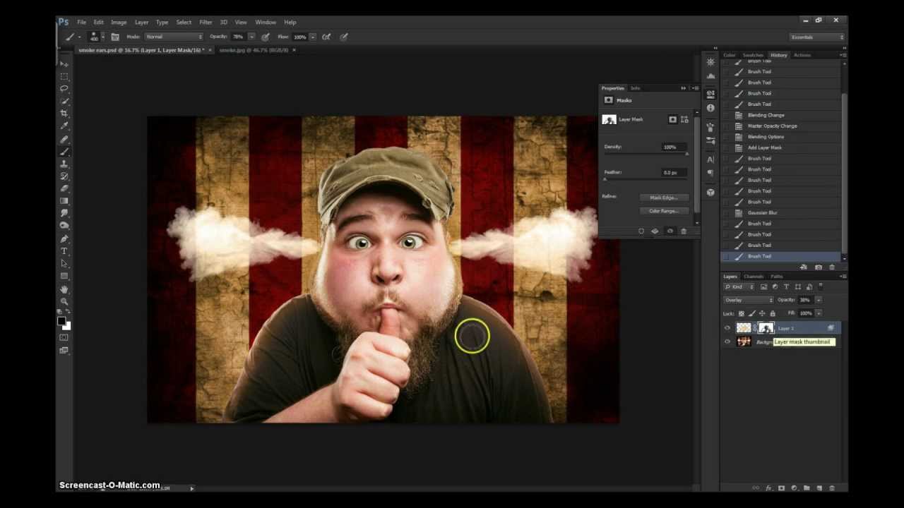Photo Manipulation - Photoshop Portrait Retouch Timelapse - YouTube
