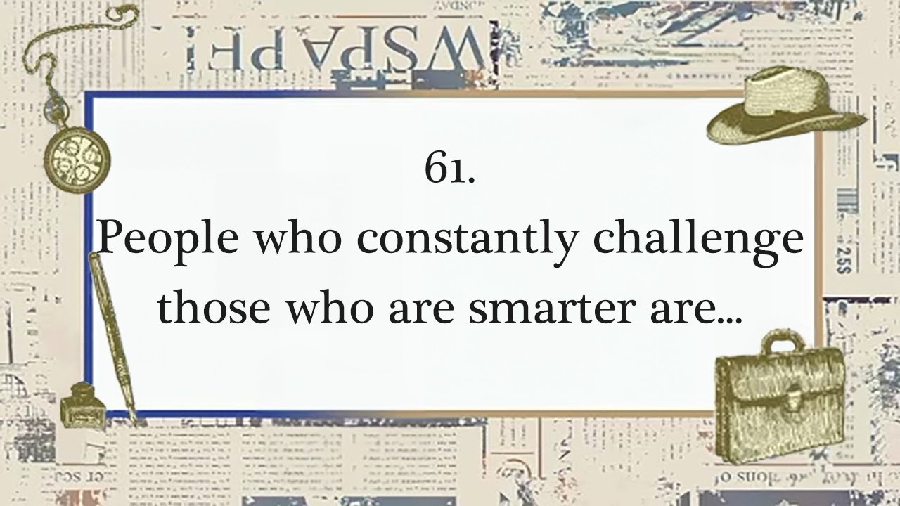 Words for Work: 61. People who constantly challenge those who are ...