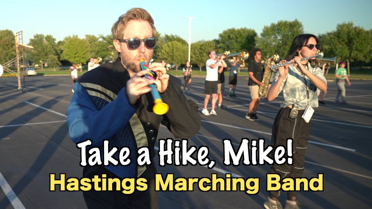 Take a Hike, Mike! Hastings Marching Band - YouTube