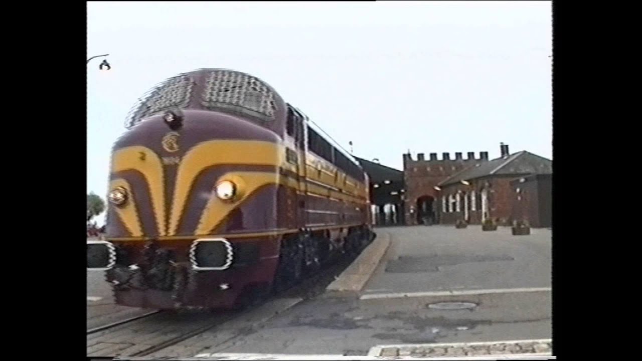 DSB, 14/05/1999 NoHab-GM event (part), Denmark, Gedser, special train ...